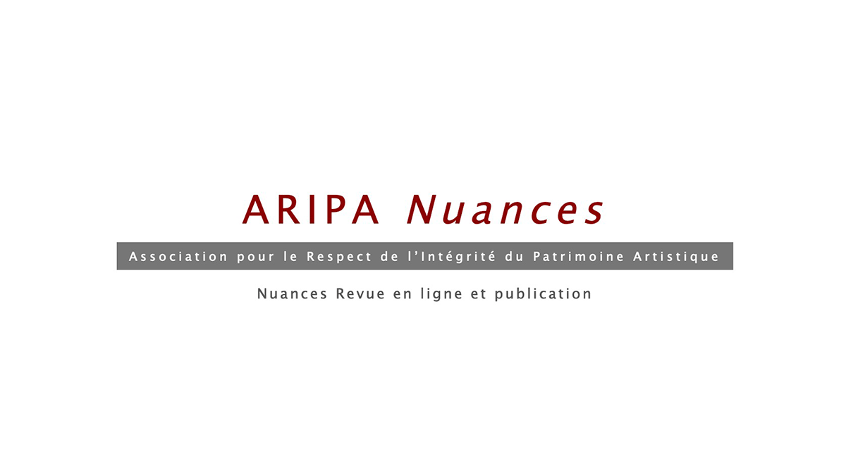 ARIPA • Association pour le Respect de l’Intégrité du Patrimoine Artistique